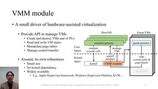 A Robust and Flexible Operating System Compatibility Architecture | PPT
