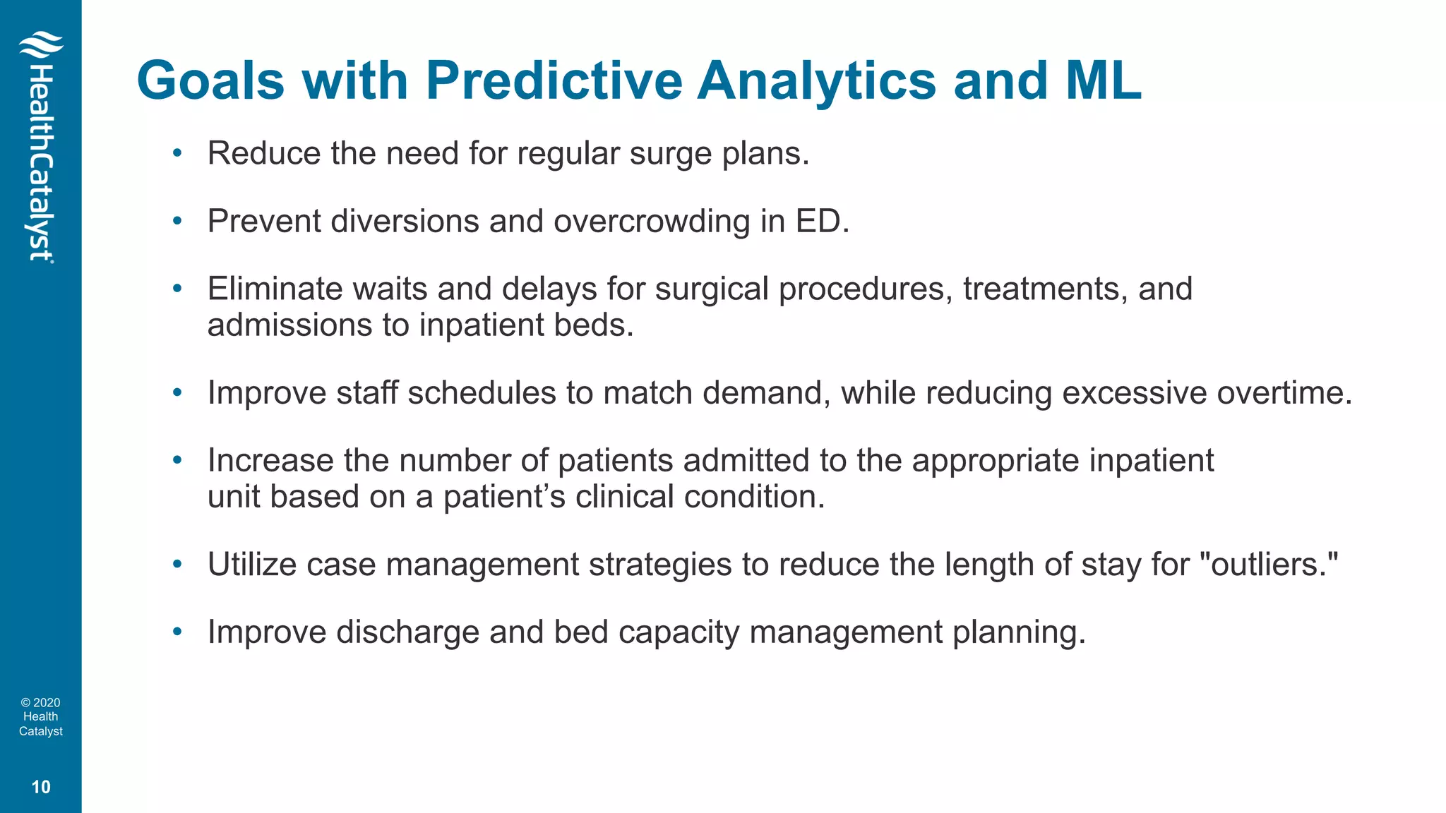 New Ways to Improve Hospital Flow with Predictive Analytics | PDF