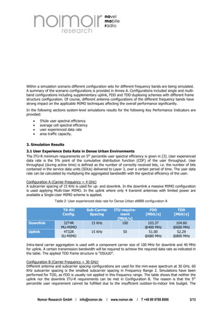 Final Performance Evaluation of 3GPP NR eMBB within 5G-PPP consortium | PDF