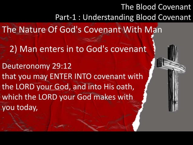 Blood Covenant Part-1: Understanding Blood Covenant | PPTX ...