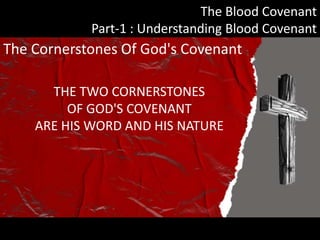 Blood Covenant Part-1: Understanding Blood Covenant | PPTX