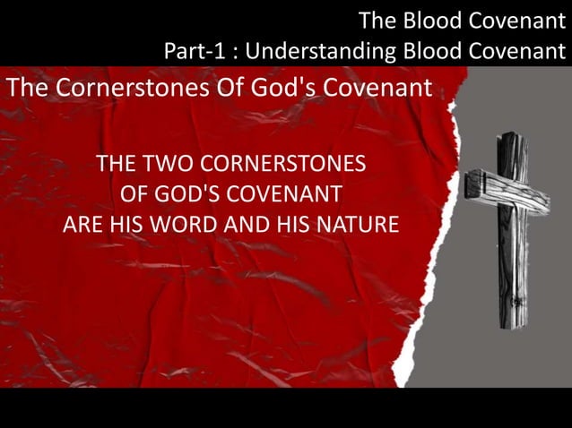 Blood Covenant Part-1: Understanding Blood Covenant | PPTX ...