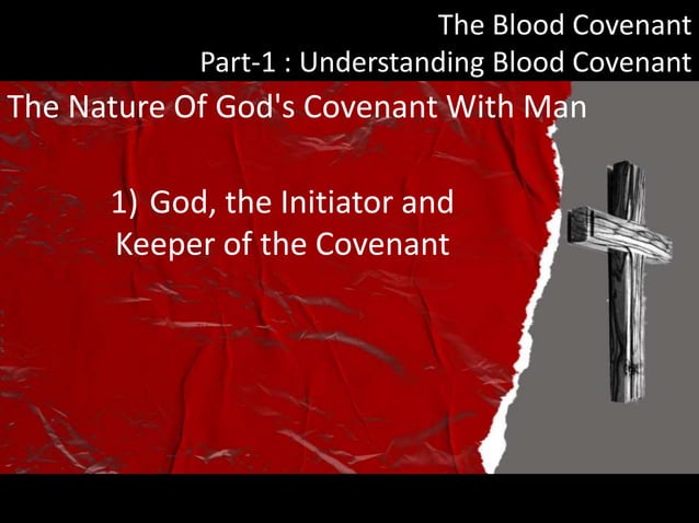 Blood Covenant Part-1: Understanding Blood Covenant | PPTX ...
