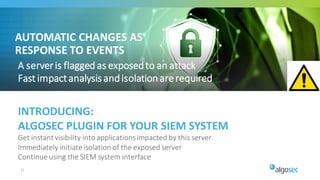 2020 04-07 webinar slides -turning network security alerts into action change management to the ...
