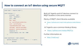 FIWARE Wednesday Webinars - How to Secure IoT Devices | PPT