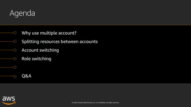 HashiTalks Africa - Going multi-account on AWS with Terraform | PPT