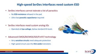 Design of ESD protection for high-speed interfaces | PDF