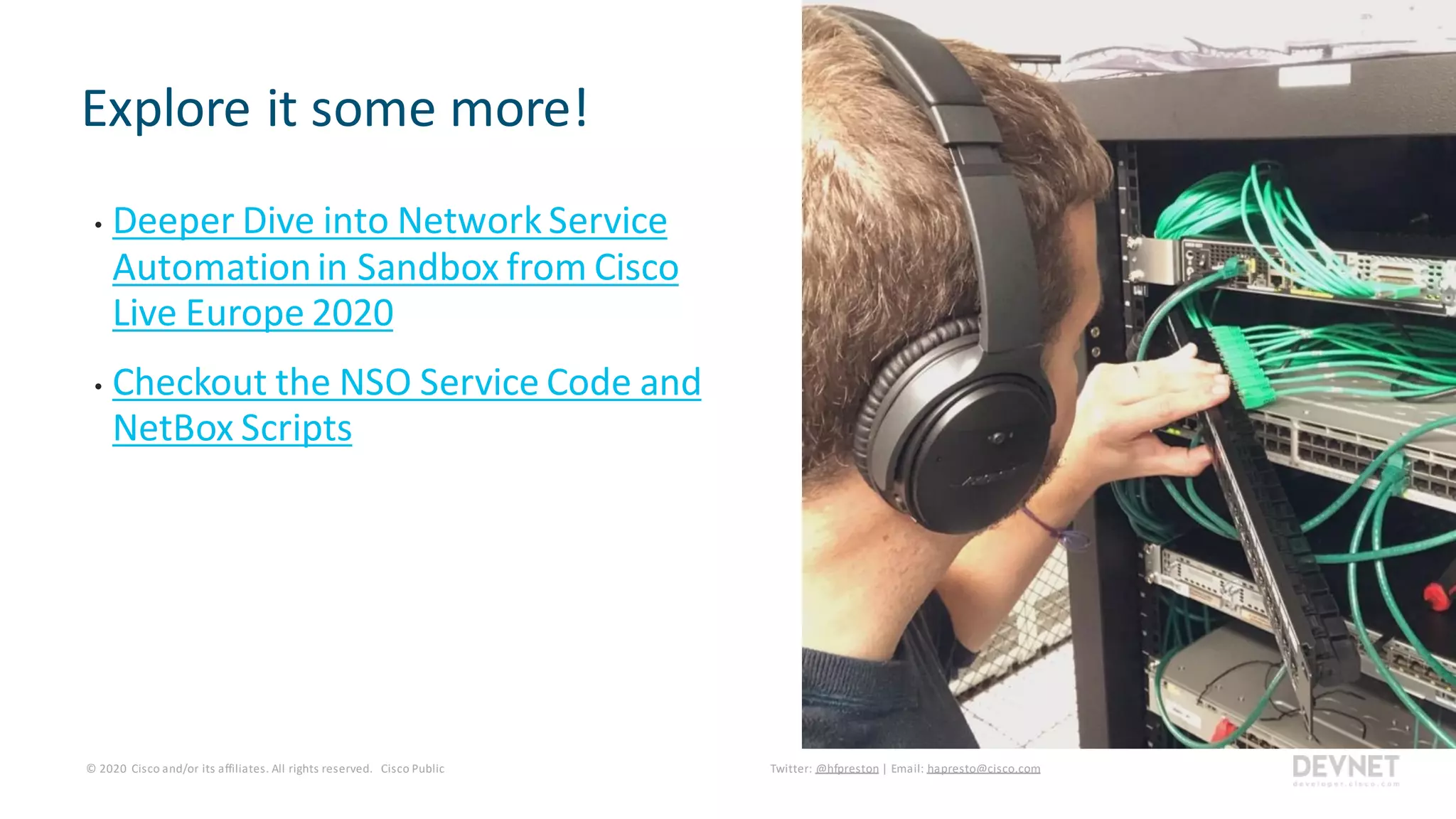 NetBox as the Source of Truth for Cisco NSO Configurations | PDF