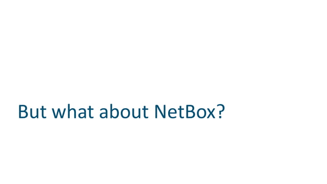 Netbox As The Source Of Truth For Cisco Nso Configurations Pdf Computer Networking Computing