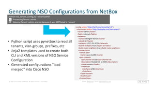 NetBox as the Source of Truth for Cisco NSO Configurations | PDF