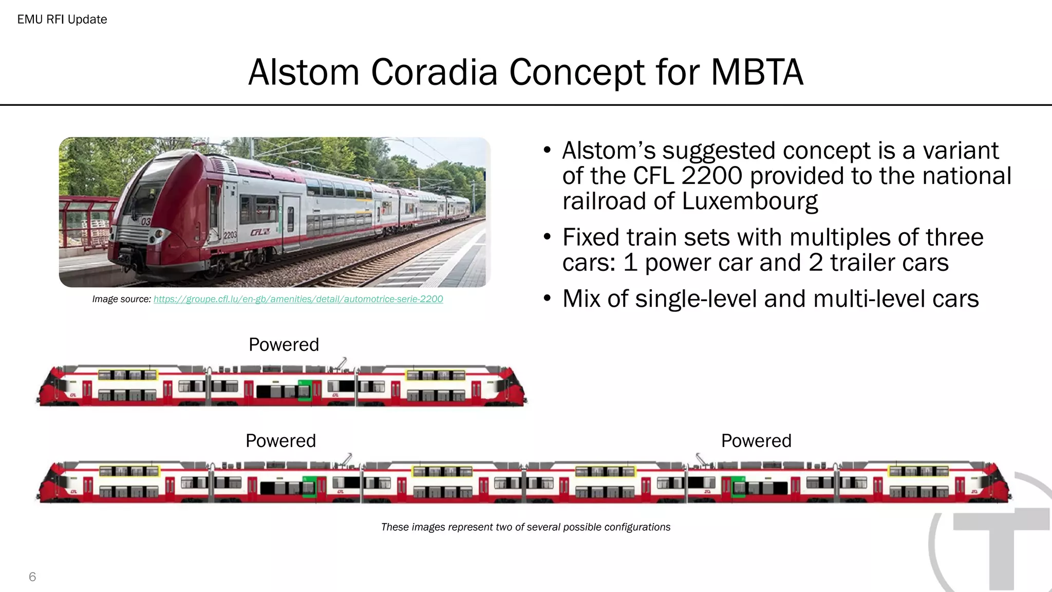 MBTA Electric Multiple Units RFI Update | PDF