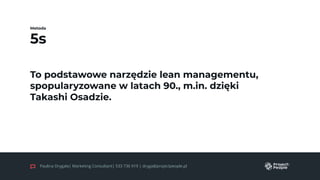 Project: People Toolbox - Metoda 5s | PDF