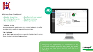 OCRE Voucher Programme - CloudSigma | PPT