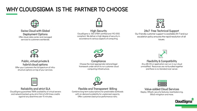 OCRE Voucher Programme - CloudSigma | PPT