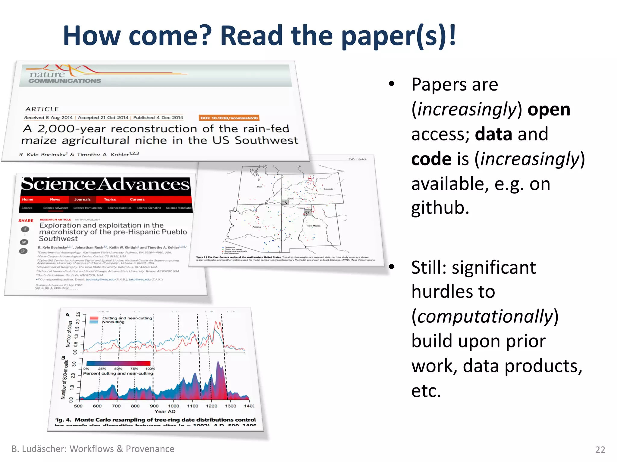 From Workflows to Transparent Research Objects and Reproducible Science ...