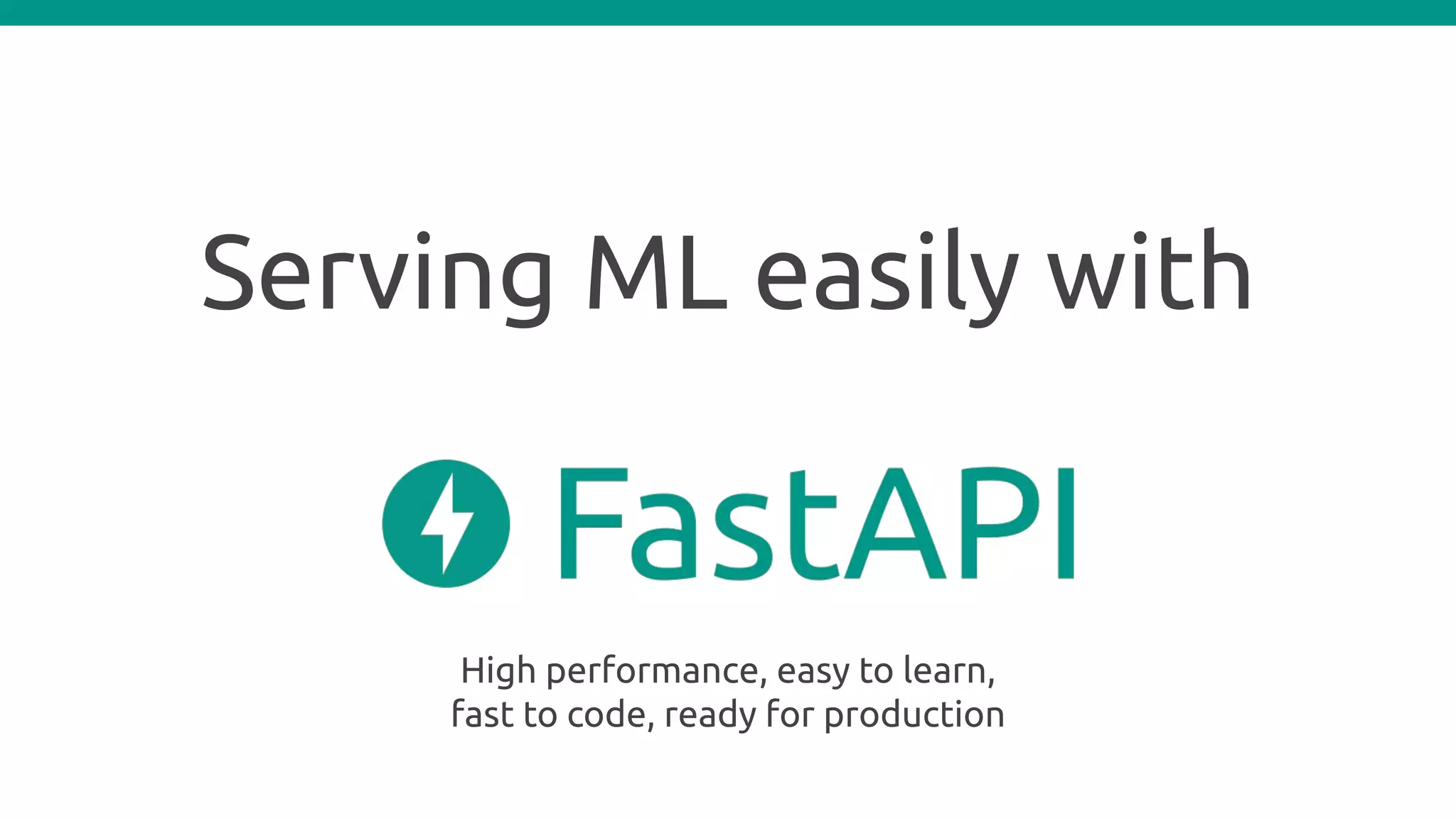 Serving ML easily with FastAPI - meme version | PDF