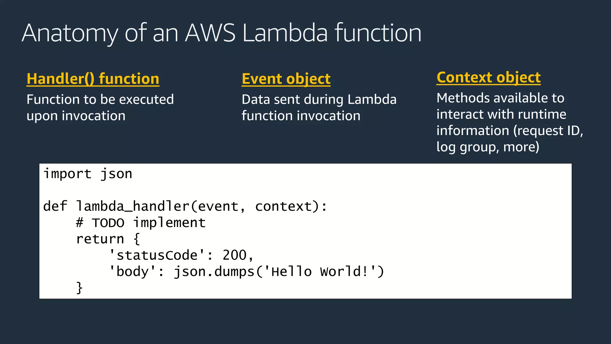 AWS Webinar 23 - Getting Started with AWS - Understanding total cost of ownership | PPTX
