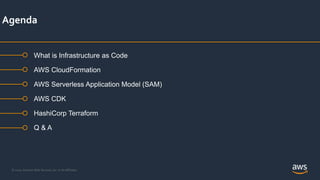 AWS SSA Webinar 28 - Getting Started with AWS - Infrastructure as Code ...