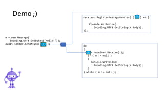 Beyond REST and RPC: Asynchronous Eventing and Messaging Patterns | PPTX | Cloud Computing ...