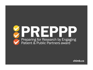 PREPPP Award guidance | PPT