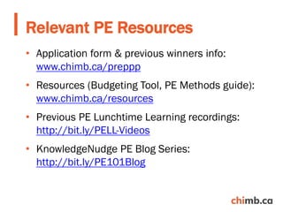 PREPPP Award guidance | PPT