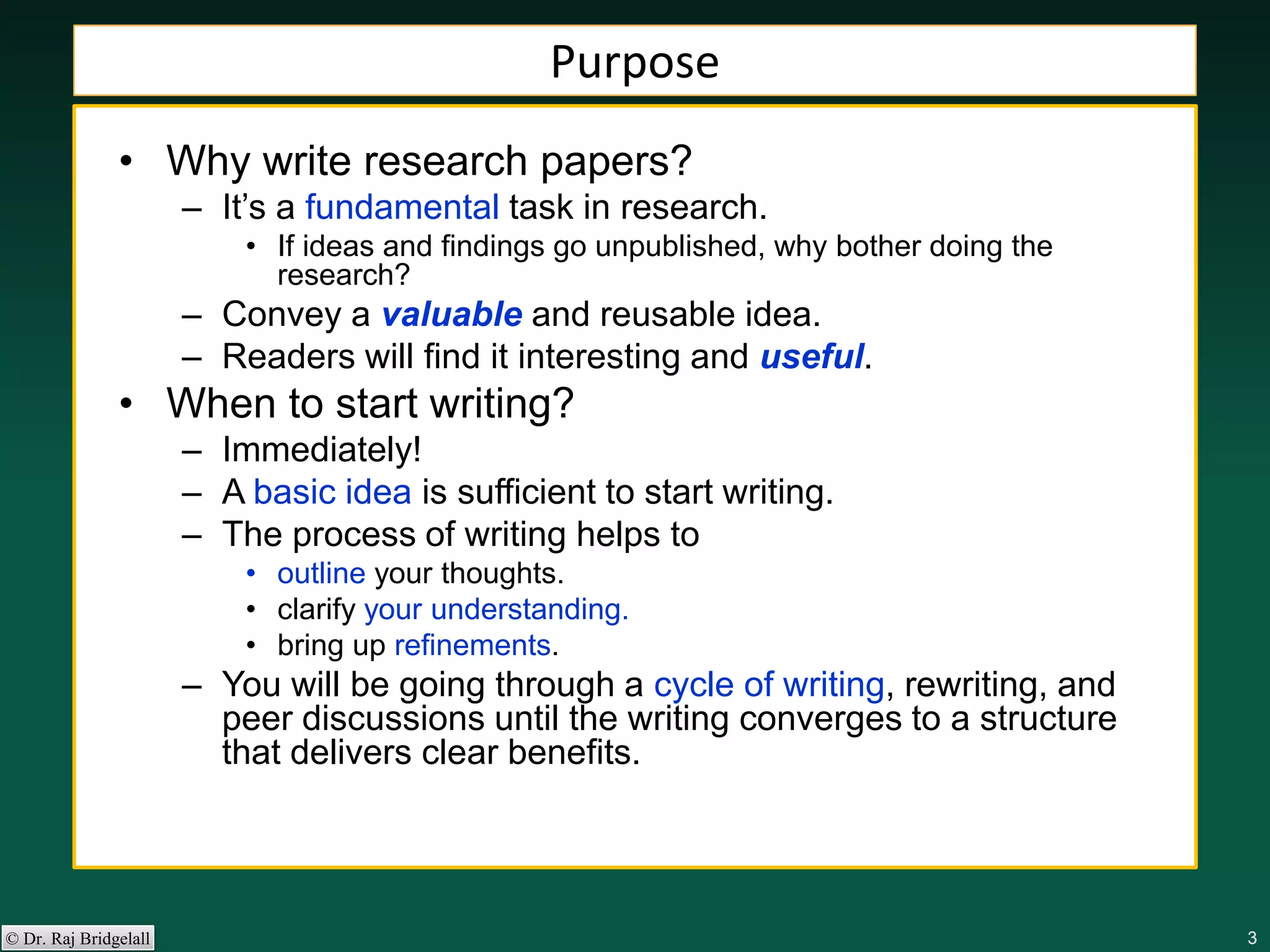 How to Write a Research Journal Article | PPT