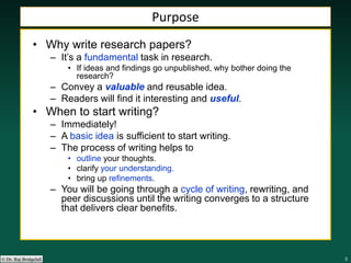How to Write a Research Journal Article | PPT