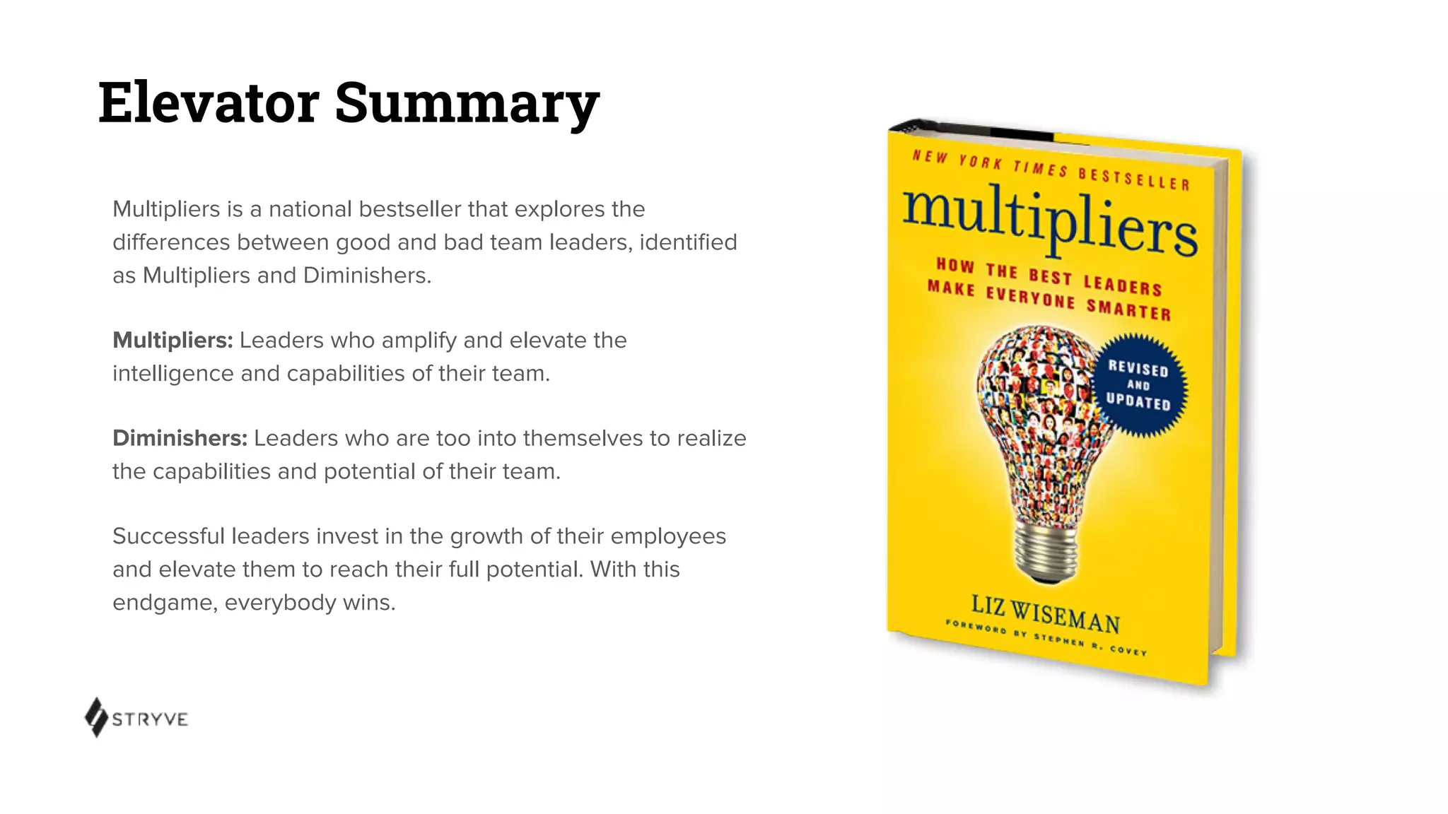 "Multipliers" by Liz Wiseman - Book Summary | PDF