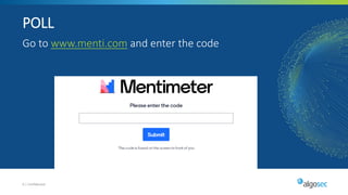 Radically reduce firewall rules with application-driven rule ...