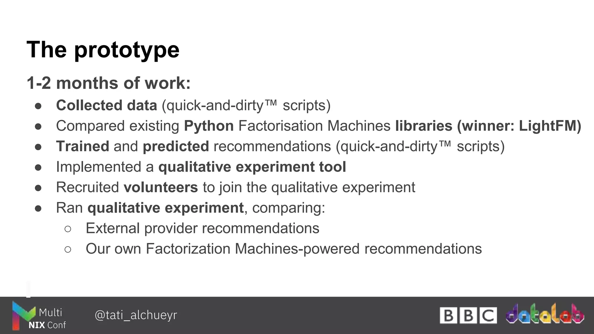 Scaling machine learning workflows with Apache Beam | PPT