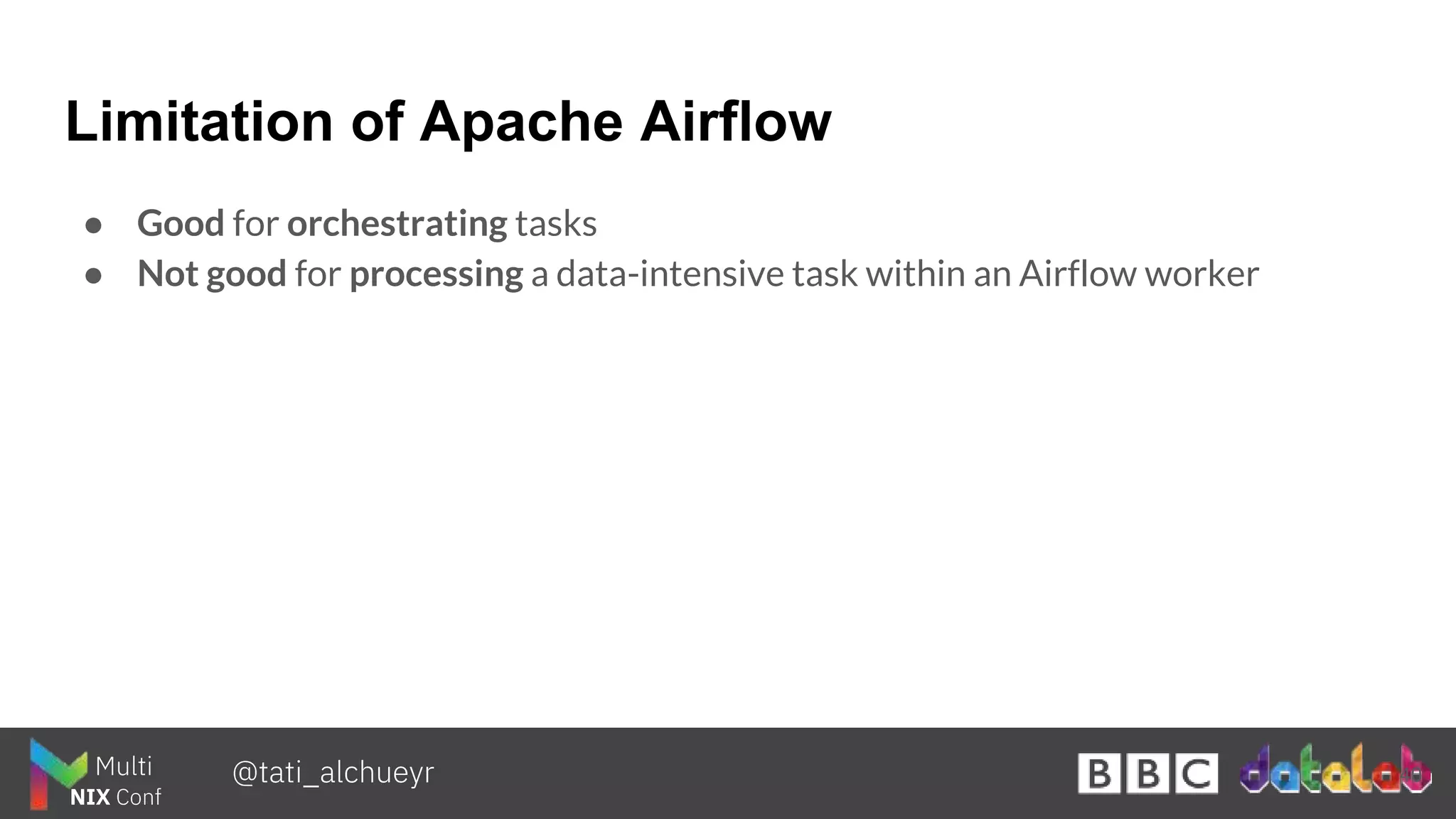Scaling machine learning workflows with Apache Beam | PPT