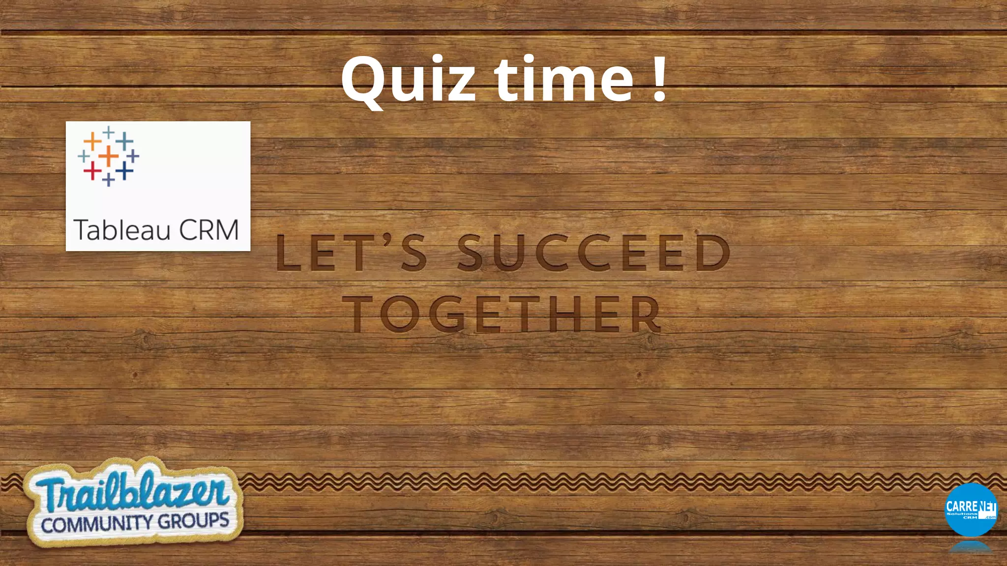 Découverte Deinstein Analytics Tableau Crm Pdf