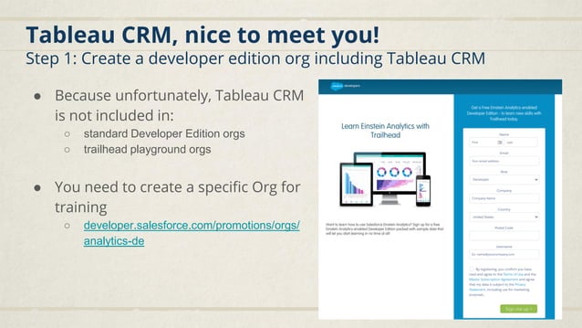 Découverte d'Einstein Analytics (Tableau CRM) | PPT