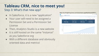 Découverte d'Einstein Analytics (Tableau CRM) | PDF