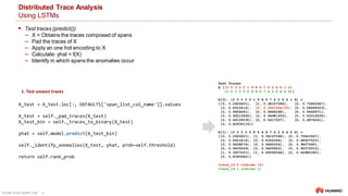 Distributed Trace & Log Analysis using ML | PPT