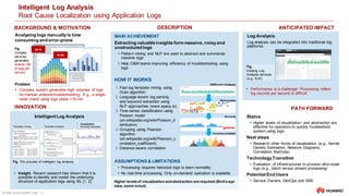 Distributed Trace & Log Analysis using ML | PPT
