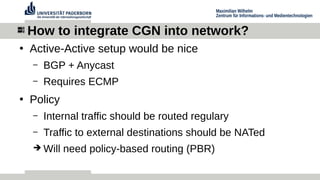 Building your own CGN boxes with Linux | PDF