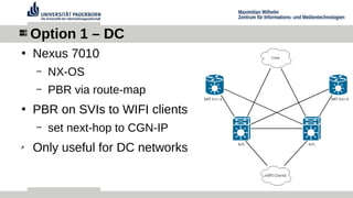 Building your own CGN boxes with Linux | PPT