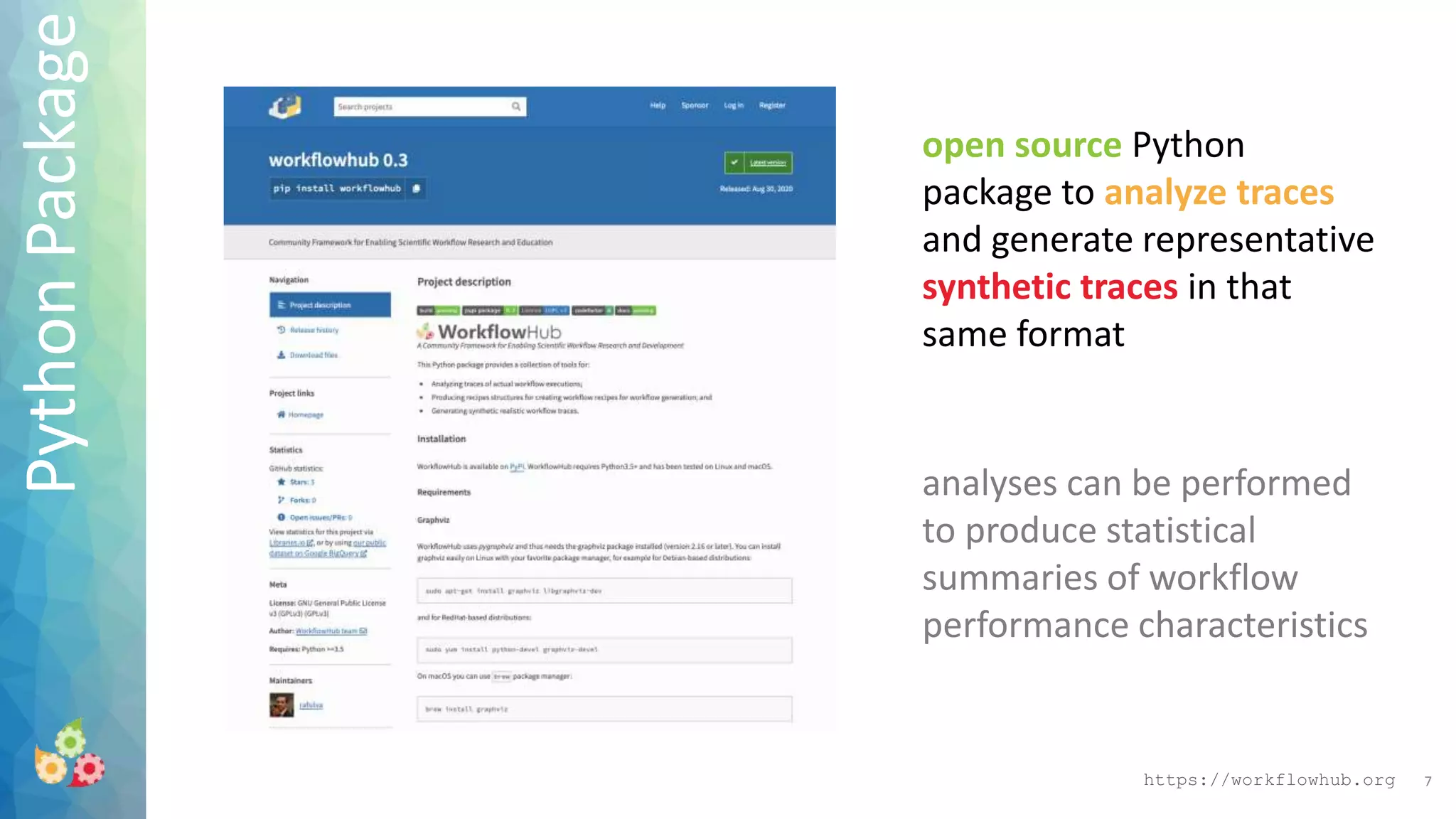 WorkflowHub: Community Framework for Enabling Scientific Workflow Research and Development | PPT
