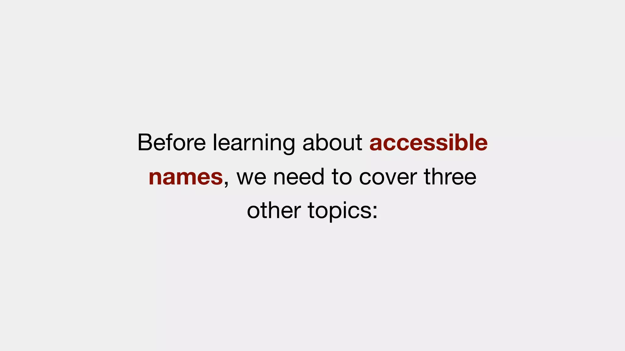A deep dive into accessible names | PPT