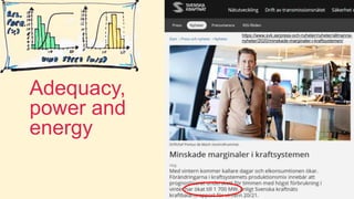 Integration of wind power in power systems - Swedish perspectives | PPT