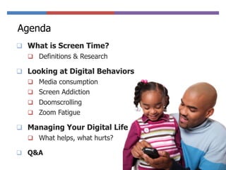 Healthy Media Use: Throw Out Everything You Know About Screen Time | PPT