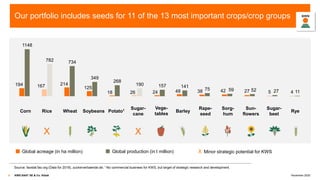 German KWS seed group investor presentation | PDF