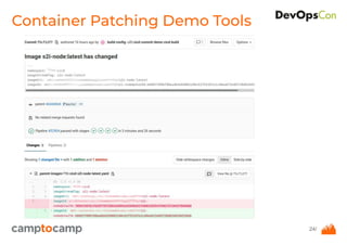Container Security: a toolchain for automatic image rebuilds | PPT
