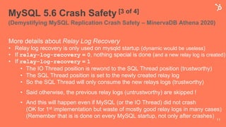 Demystifying MySQL Replication Crash Safety | PDF