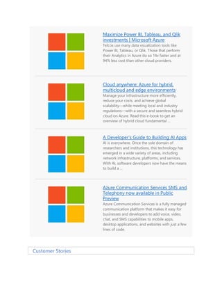 Microsoft Telecommunications Industry News | November 2020 | PDF ...