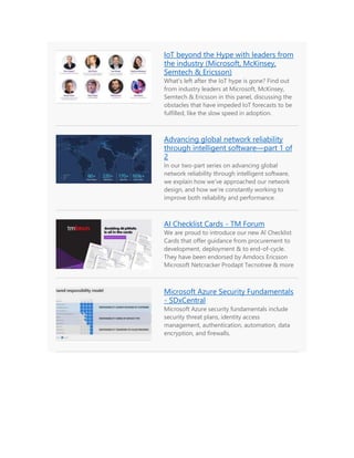 Microsoft Telecommunications Industry News | November 2020 | PDF