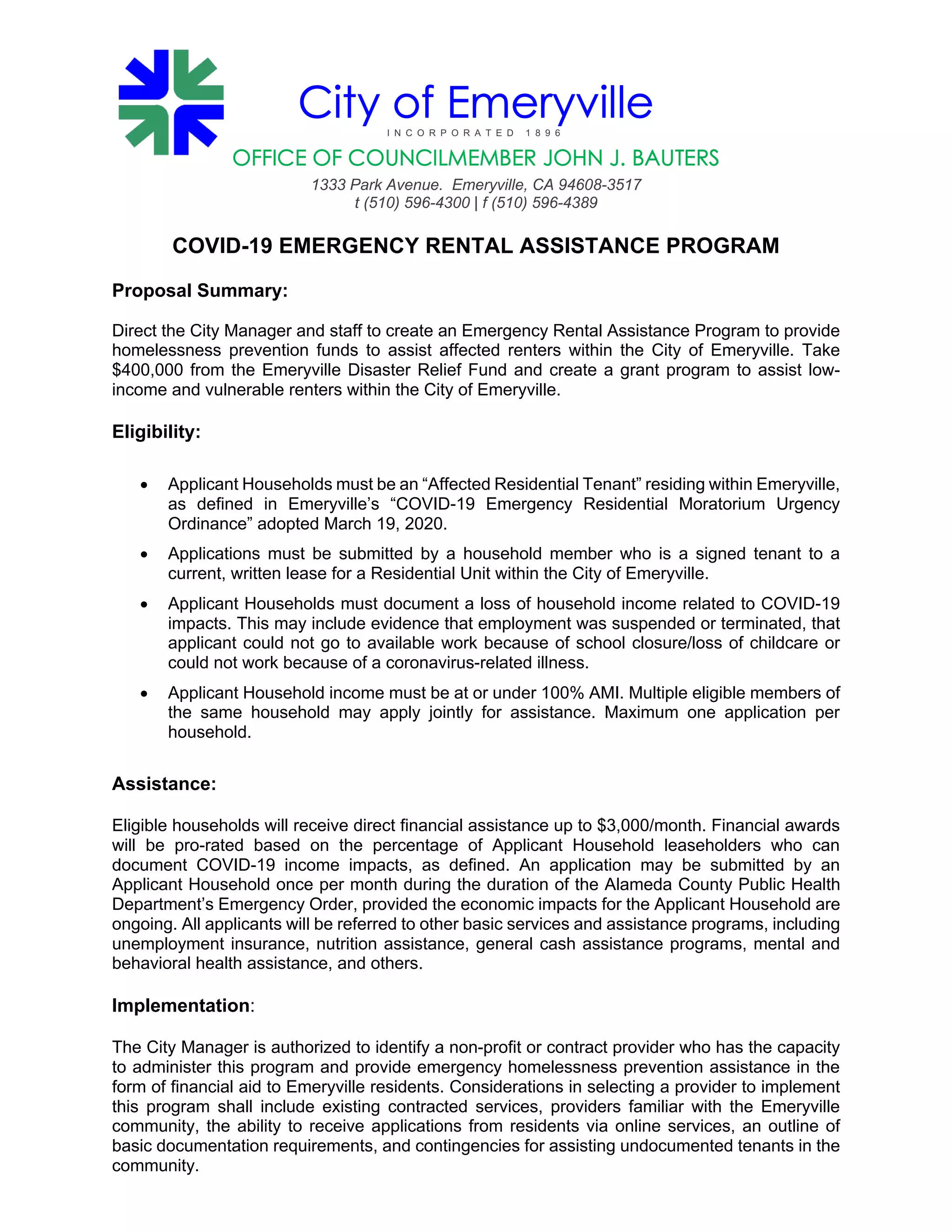 2020.03.19 covid-19 emergency rental assistance program | PDF