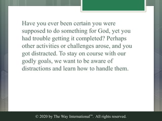 Staying on Course: Nehemiah | PPTX