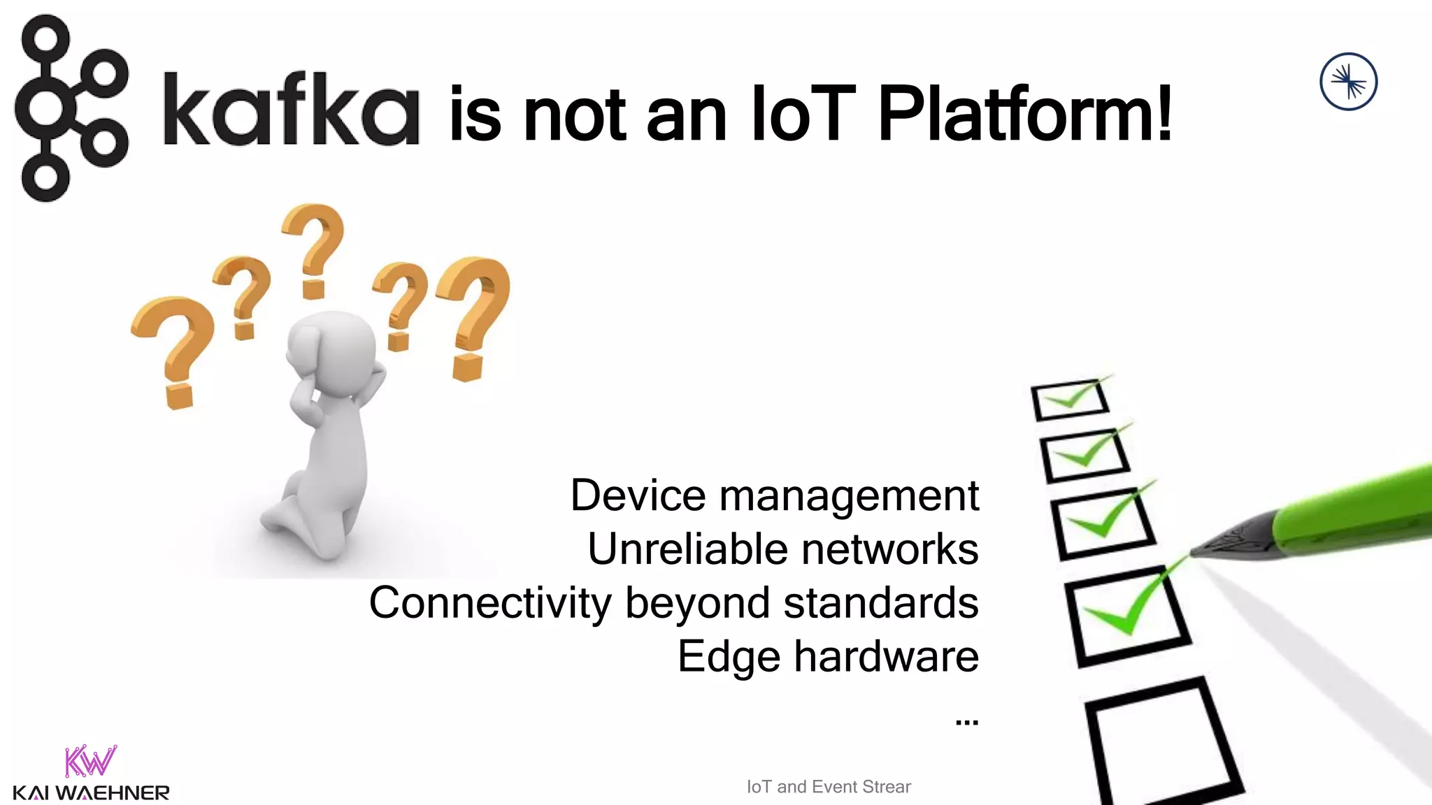 Iot And Event Streaming At Scale With Apache Kafka Ppt